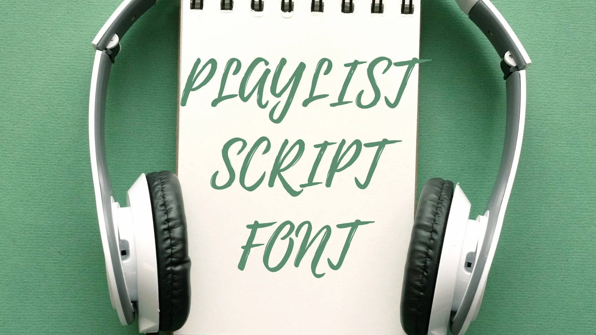 Playlist Script Font Free Download